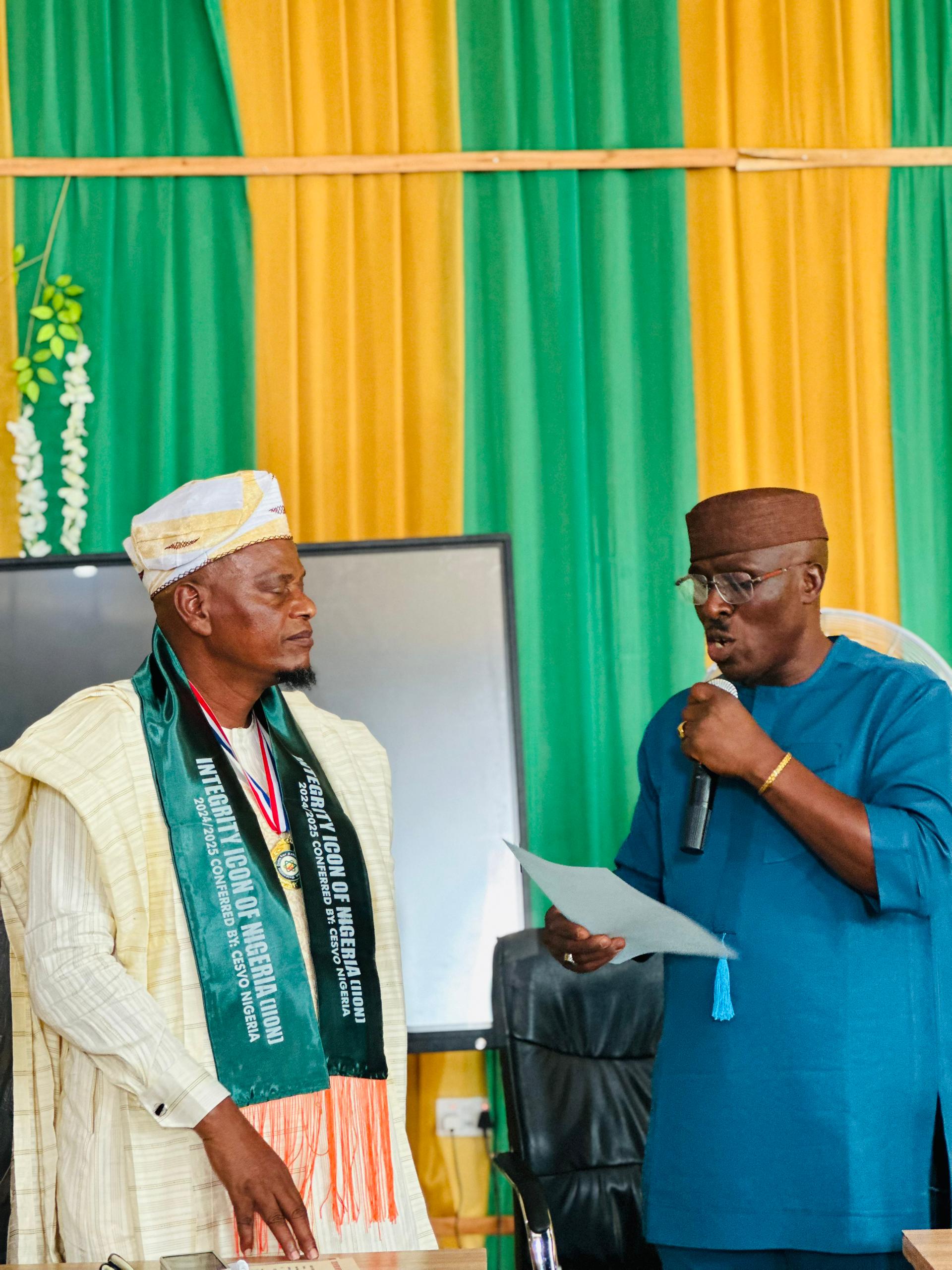 Federal Poly Ayede: Celebrating multiple honours bestowed on Engr. Dr ...